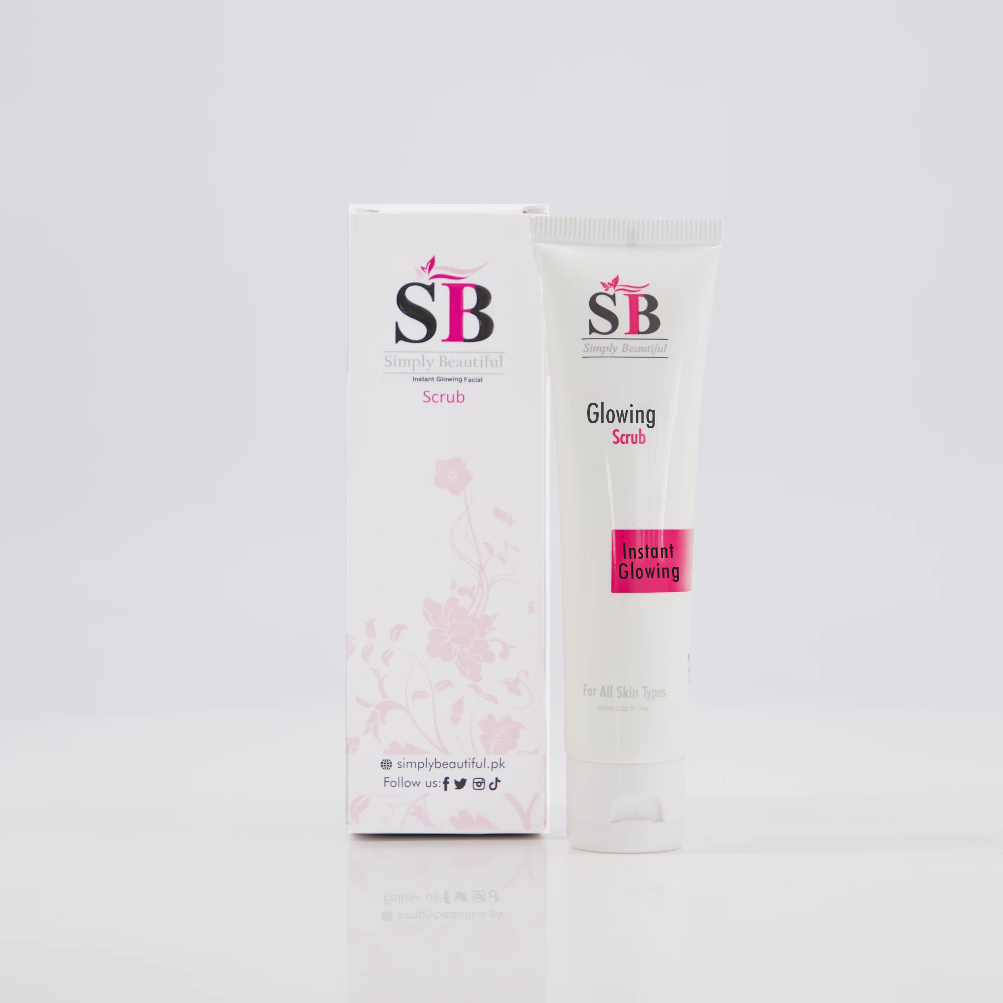 SB Glowing Facial Scrub – Simply Beautiful